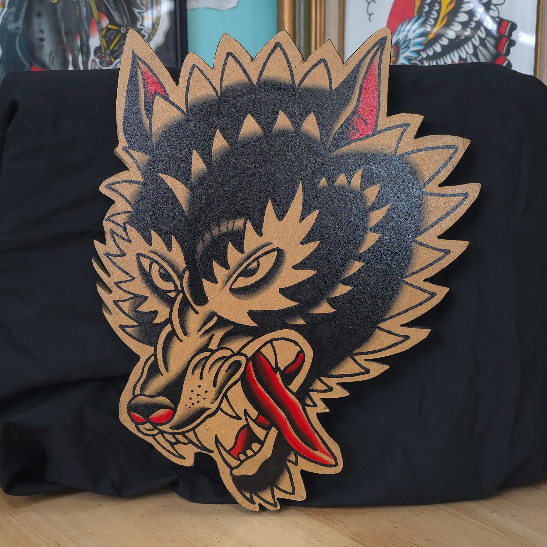 Wolf Cut Out - Tattoo Art | Southbound Tattoo